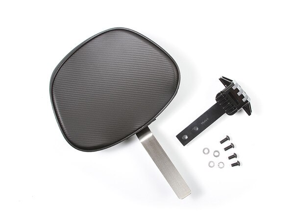 BMW K1200S Passenger Backrest Black Welt | Sargent Cycle Products
