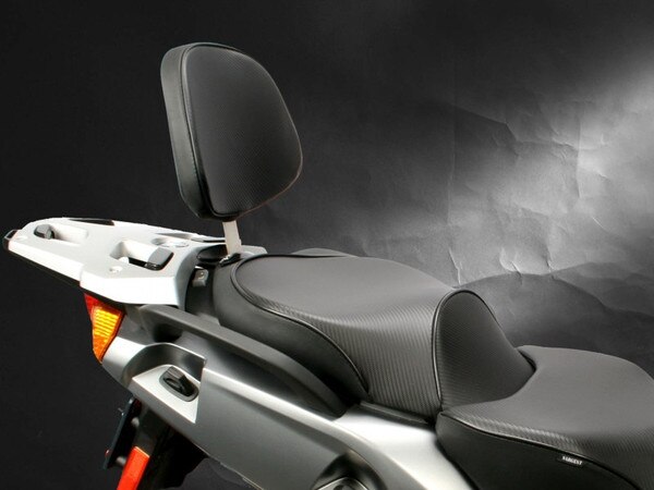 Passenger Backrest BMW K1200GT Black Welt | Sargent Cycle Products