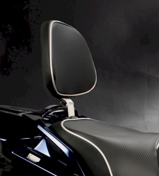 Yamaha FJR1300 2006+ Passenger Backrest Silver Welt | Sargent Cycle ...