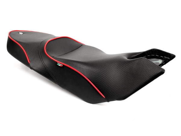 Sargent Seat - Ducati Hypermotard - Heat Red Welt | Sargent Cycle Products